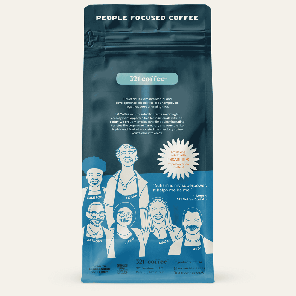 Half Full | Half Caffeine Coffee | 321 Coffee